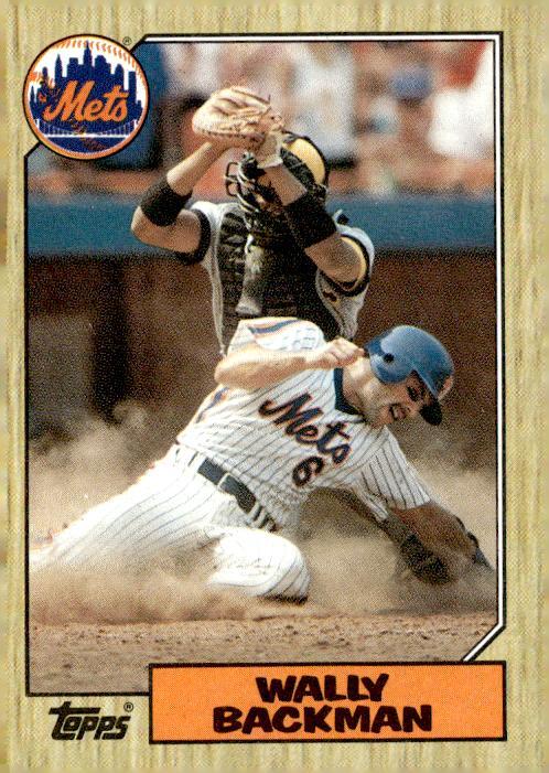 1987 Topps #48 Wally Backman | eBay