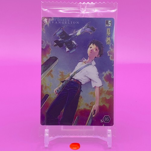 Ikari Shinji Evangelion Card Bandai Unopened Japanese Japan Anime F/S b ...