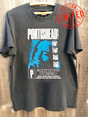 Portishead Dummy 90s Charcoal short sleeve Unisex T shirt black S-5XL ...