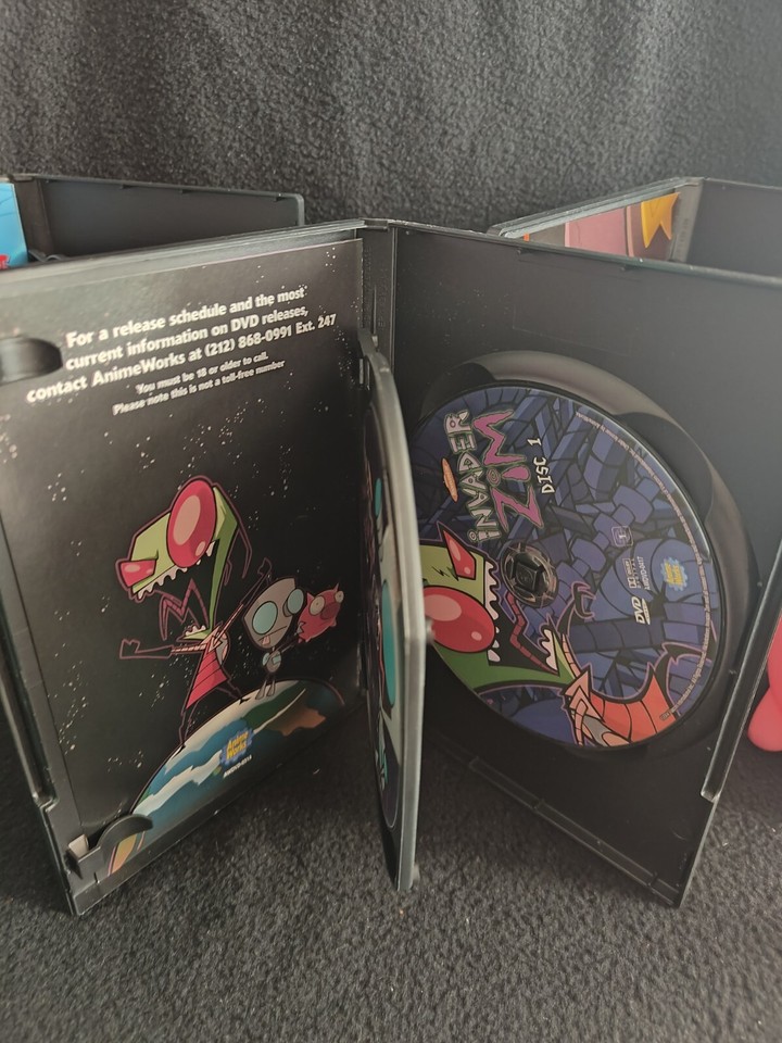 INVADER ZIM HOUSE BOX SET GIR PIGGY OF DOOM COMPLETE DVD SET | eBay