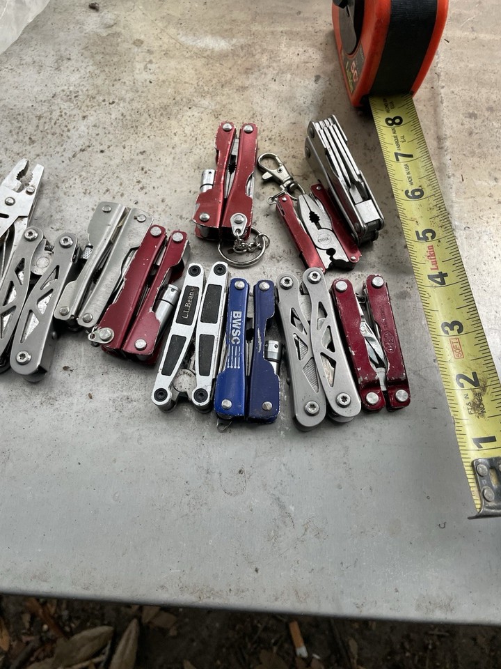 Pocket Tool Outdoor Survive Camping Kit Pocket Multi Knife Pliers Tools ...