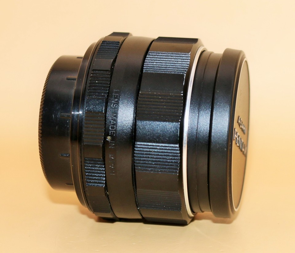 Asahi Pentax Super-Multi-Coated TAKUMAR 50mm f/1.4 M42 Lens w/ Caps ...