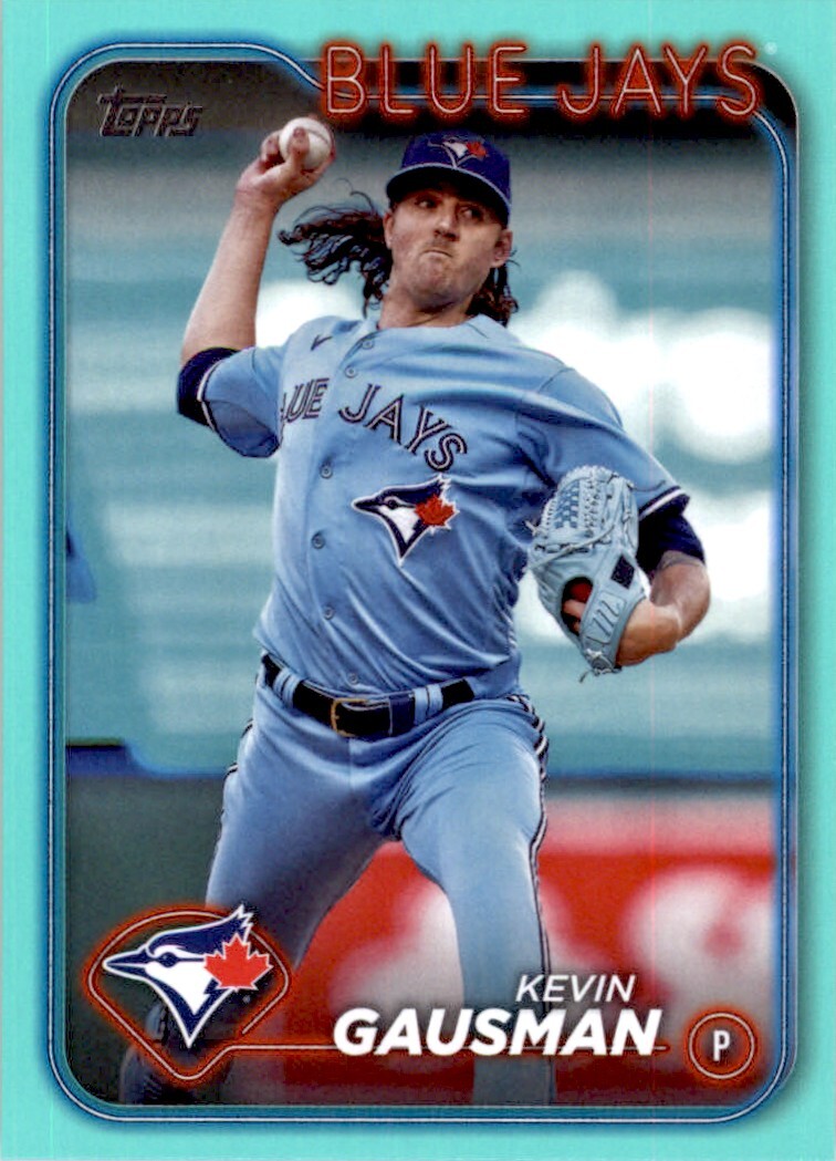 2024 Topps Series 1 Fanatics Aqua Kevin Gausman Toronto Blue Jays #216 ...