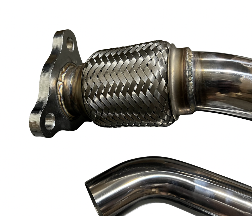 EWG External Wastegate Up Pipe Dump Tube For Subaru WRX STi Forester ...