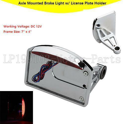 Motorcycle License Plate Holder Bracket LED For Harley-Davidson Softail ...