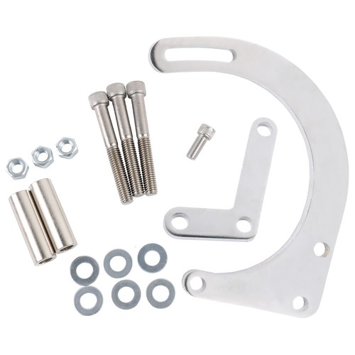 Low Mount Alternator Bracket for 55-68 Chevy SBC Engine Short Water ...