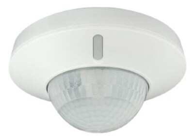 Clipsal PIR SENSOR CLI752IR2RC 360° 15m Dual Channel,Remote Control ...