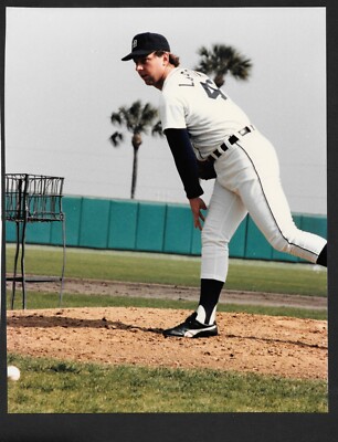 Dave LaPoint DETROIT TIGERS UNSIGNED 7-7/8 x 10 ORIGINAL COLOR SNAPSHOT ...