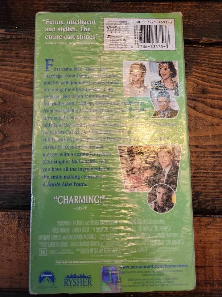 A Smile Like Yours (VHS, 1998) 97363347538| eBay