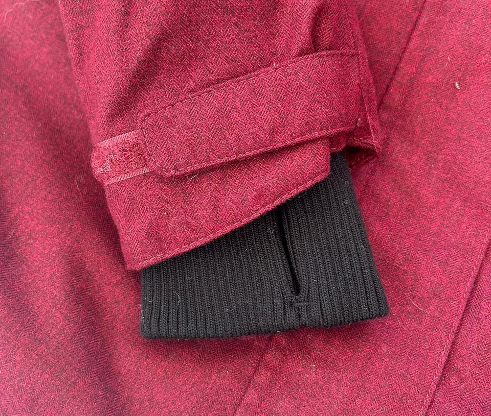 bonprix bpc Sport Hooded Waterproof Coat Maroon Detachable Hood ...