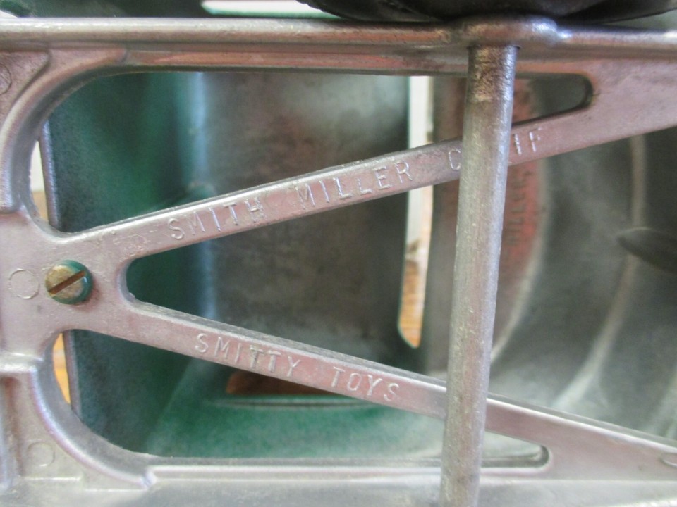 1950s Smith Miller 24 inch Green Log/ Lumber Semi Truck Tractor Trailer ...