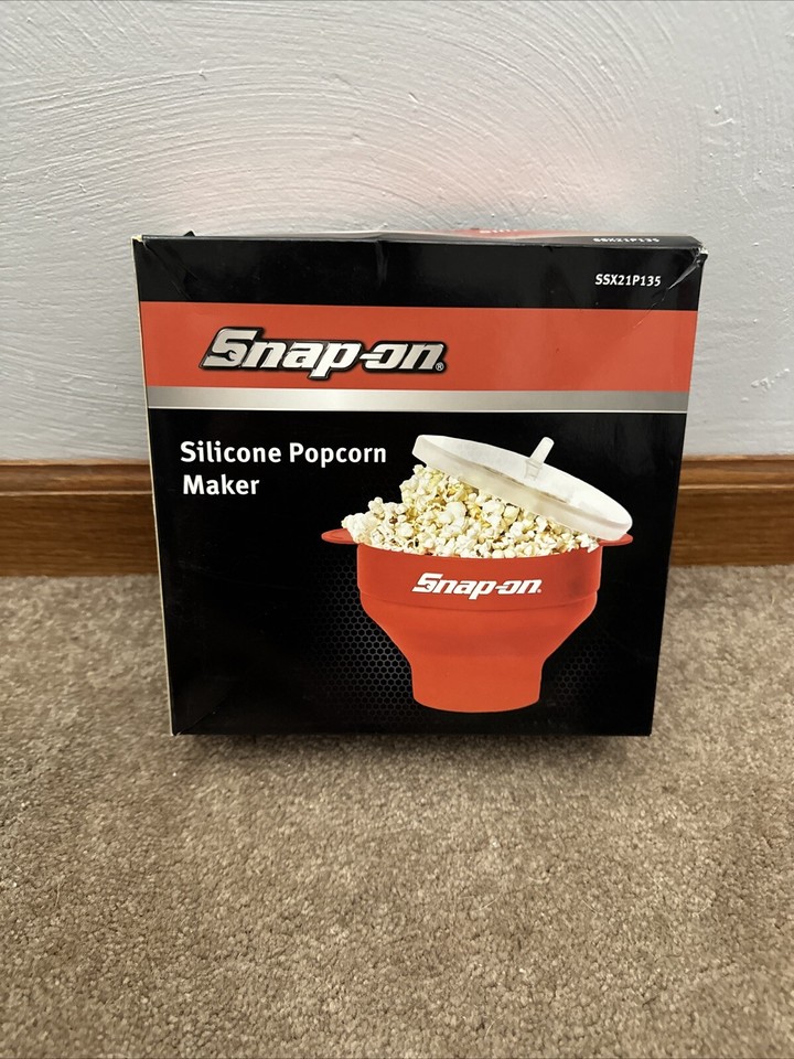 Snap On Silicone Microwave Popcorn Maker - NEW | eBay