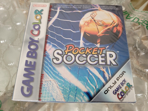Pocket Soccer Nintendo Game Boy Color GBC PAL UK Exclusif Rouge Stirp ...
