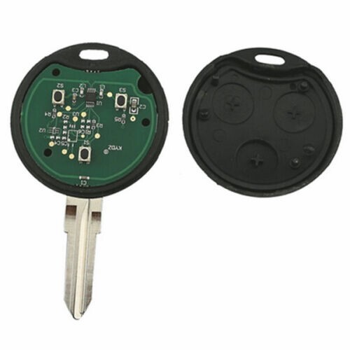 Replacement Uncut Remote Key Fob 3 Button 433Mhz for Smart Fortwo ...