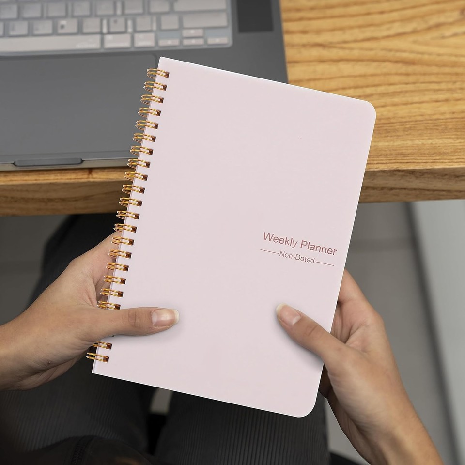 Weekly Planner Undated Planner Book with To-Do List,Weely Goals,Habit ...