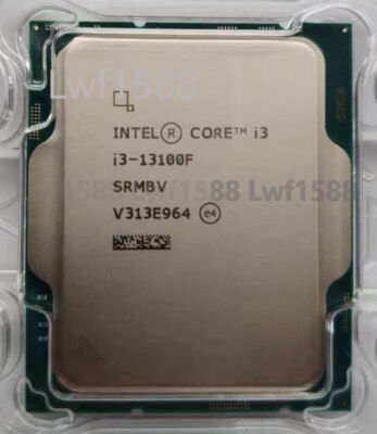 Intel i3-13100F 3.4GHz 4-Core Turbo 4.5G 12MB SRMBFCLGA1700 58W CPU ...
