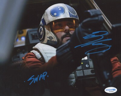 Greg Grunberg signed 8x10 photo Temmin Snap Wexley Star Wars Force ...