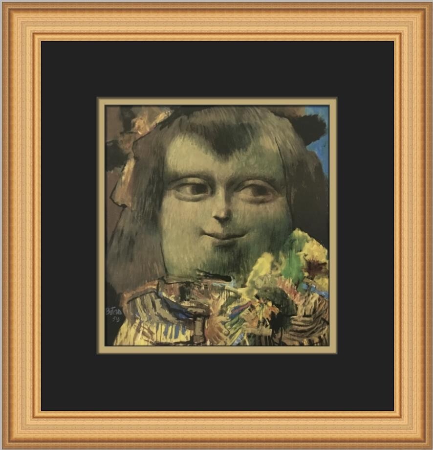Fernando Botero Mona Lisa Age 12 Fernando Botero | Niña (1961)