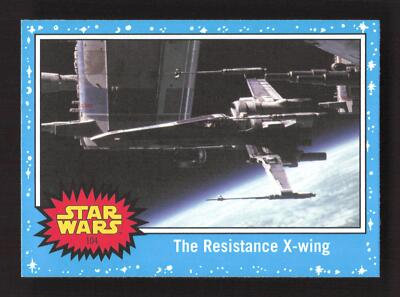 2017 Topps Star Wars Journey To The Last Jedi #104 The Resistance X ...