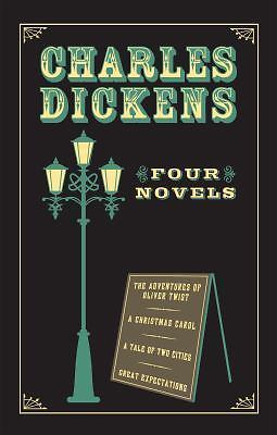 Charles Dickens: Four Novels [Leather-bound Classics] - Dickens ...