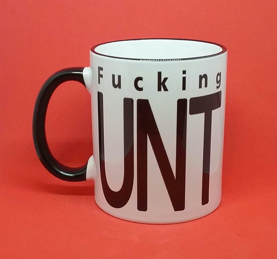 Rudecunt Coffee Mug Novelty Cheeky Birthday Presents Secret Santa Gift ...