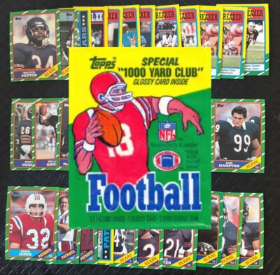1986 Topps NFL FOOTBALL Trading Cards Complete Your Set U Pick RICE YOUNG 1/2 | eBay