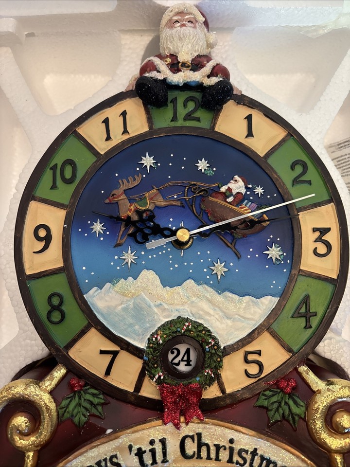 Christmas Countdown Clock 24 Day “Days’till Christmas Counter -New | eBay