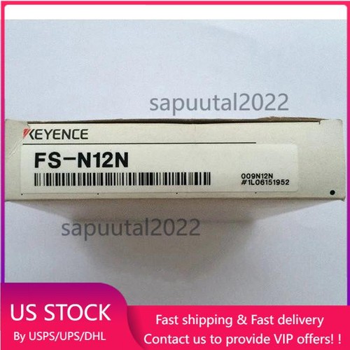 1pcs New Keyence FS-N12N Fiber Optic Sensor FSN12N In Box Free Shipping ...