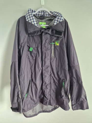 Telstra Jacket 4XL Grey Hooded Utility Jacket Zip Pockets | eBay Australia