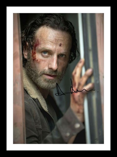 Andrew Lincoln - The Walking Dead Autograph Signed & Framed Photo 13 | eBay