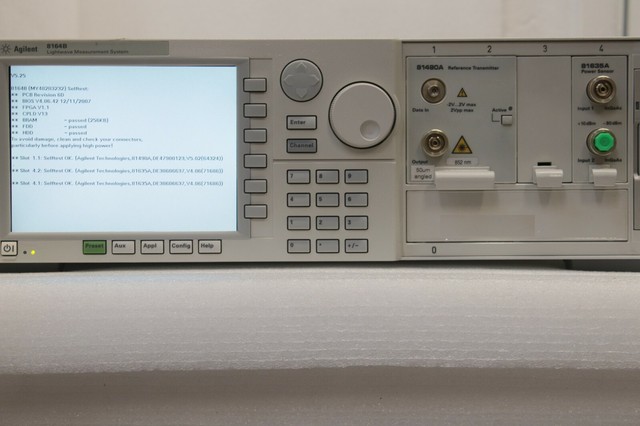 Agilent Keysight 8164B Lightwave Measurement System with 81490A ...