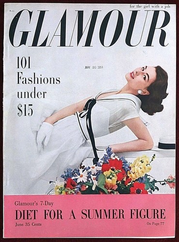 Glamour Magazine ~ June 1954 ~ Sunny Hartnett Coffin Frances McLaughlin ...
