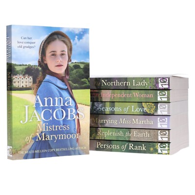 Anna Jacobs Novels: 7 Books Collection Set - Fiction - Paperback | eBay