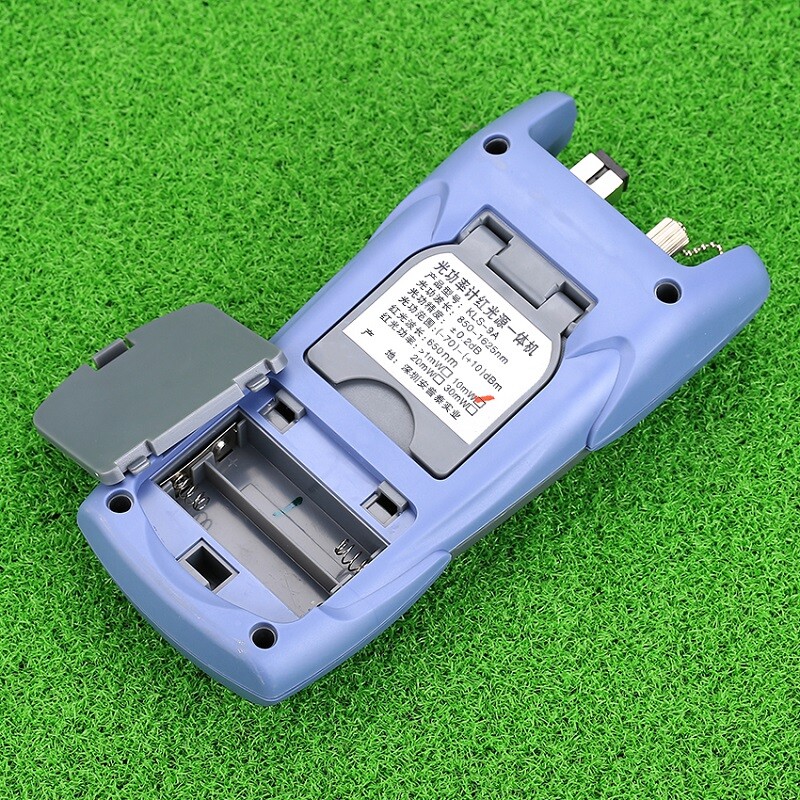 All-IN-ONE Fiber Optical Power Meter -70~ +10dbm 10km Fiber Optical ...
