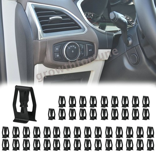 50Pcs/Set Car Console Instrument Panel Dash Dashboard Retainer Clips ...