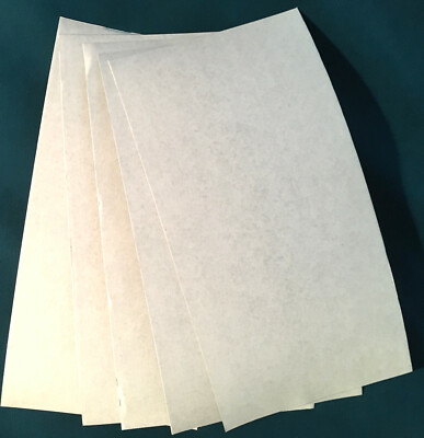5 Pcs Adhesive Fish Paper 0.010" x 5" x 10" Battery DARK COLOR ...