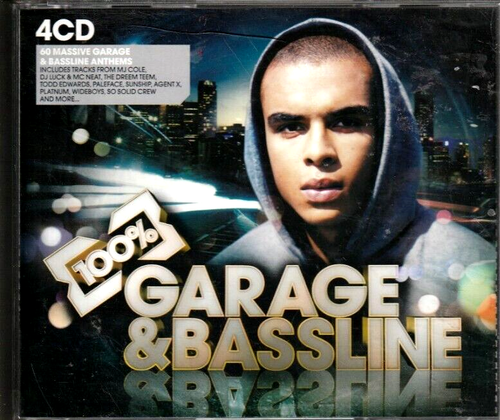 VARIOUS – 100% Garage & Bassline (4 CD BOX SET, 2009) - (UK) 60 Tracks ...