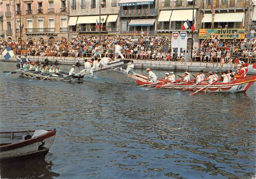 CPM SETE Les Joutes sur le canal (143748) | eBay