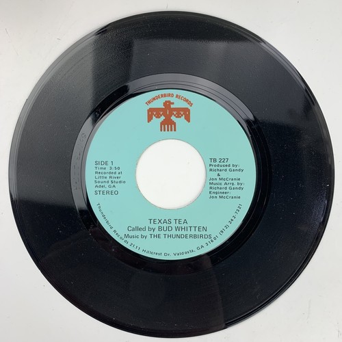 Bud Whitten Texas Tea Thunderbirds 45rpm Vinyl Record TB-227 | eBay