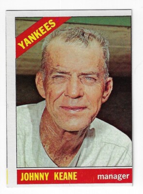 1966 Topps Set Break #296 Johnny Keane | eBay