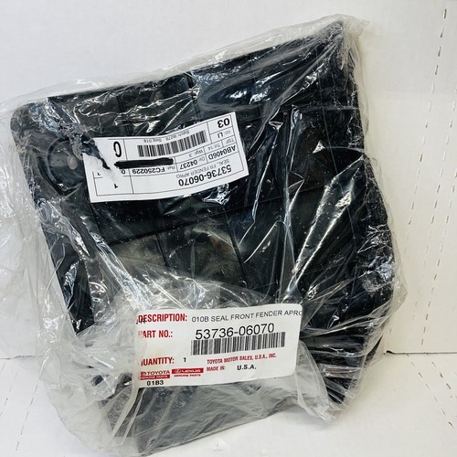 2018-2023 TOYOTA CAMRY FRONT RIGHT FENDER APRON SEAL 53736-06070 NEW ...