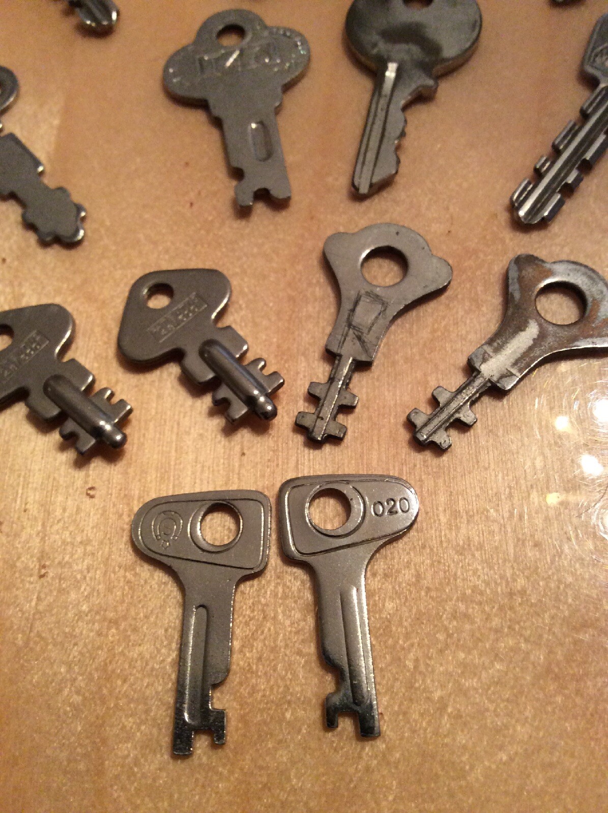 VTG Antique LOT Old KEYS Presto CHENEY National MASTER Sewing Machine ...