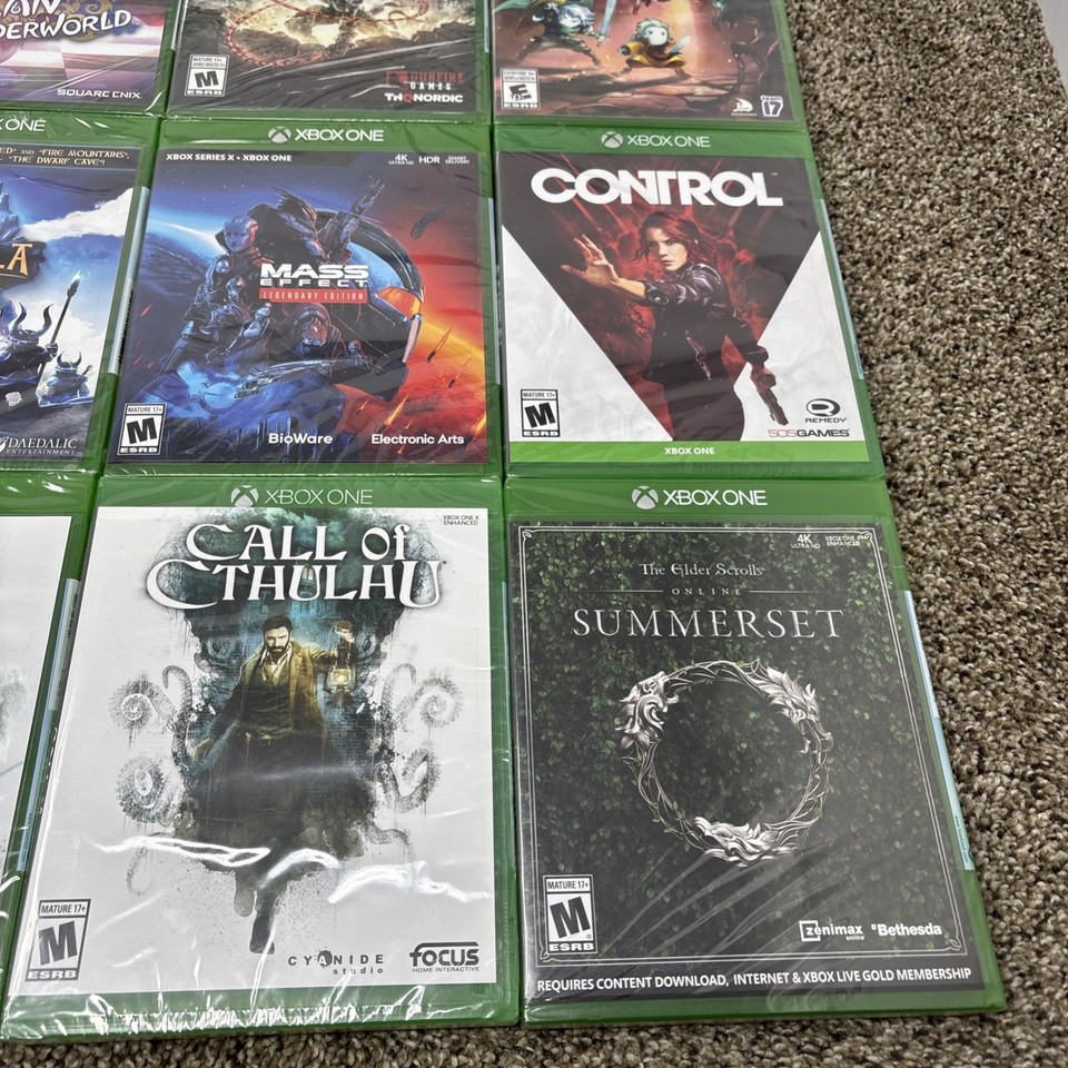 Microsoft Xbox One Game Lot Of 12 NEW FACTORY SEALED | eBay