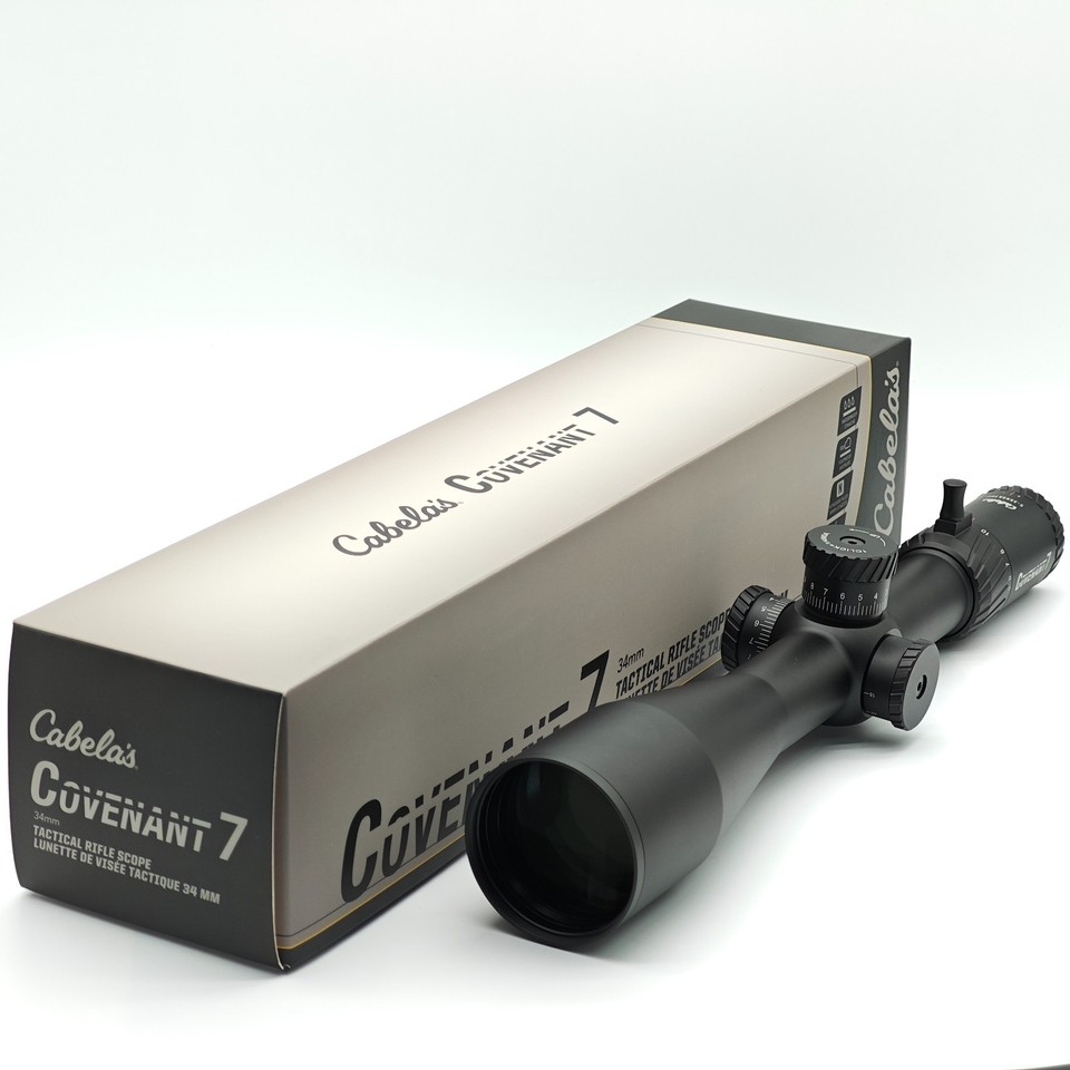 Cabela's Optics Covenant 7 Tactical Rifle Scope HPVO 5-35x56 mm FFP for ...