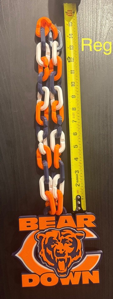 🔥Chicago Bears-HYPE FAN CHAIN/PENDANT- 3D printed (FAST FREE SHIPPING ...