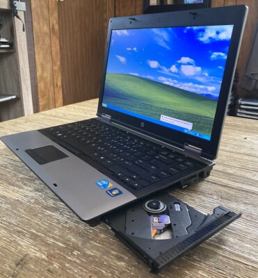 HP Probook 6450b Laptop Vintage Windows XP Pro 32 Bit 2.4ghz 3gb 250gb ...