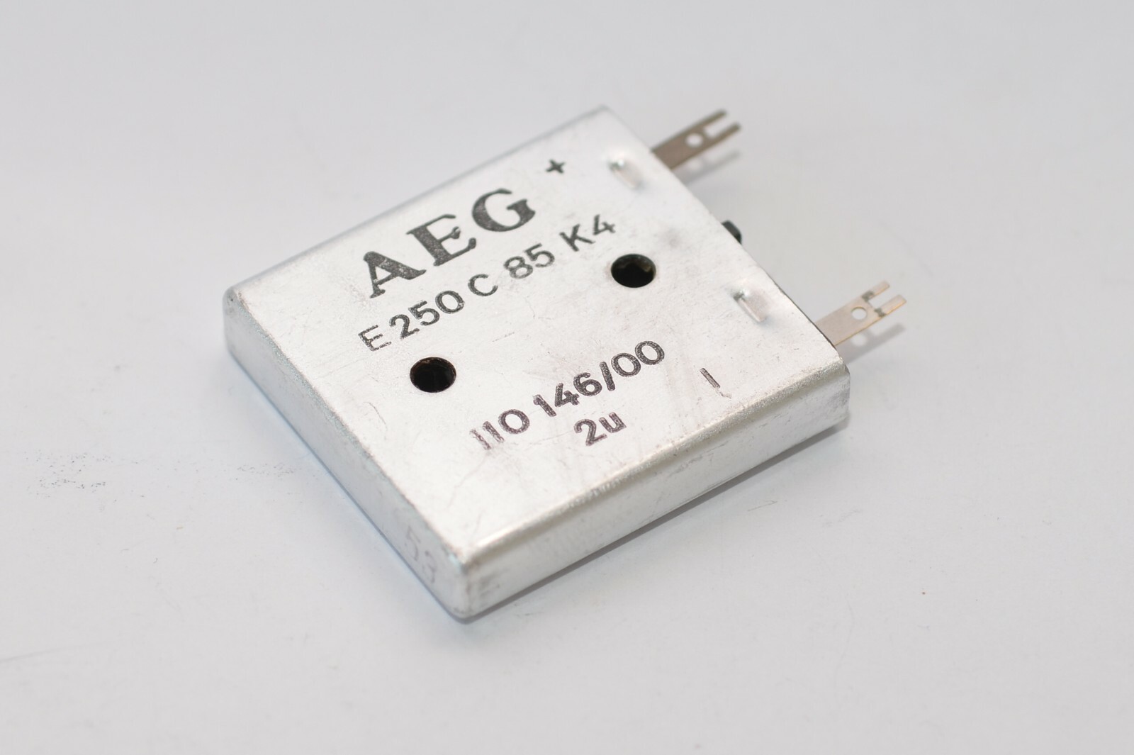 Vintage Selen-Gleichrichter AEG Typ E250C85, 250 V / 85 mA, Rectifier ...