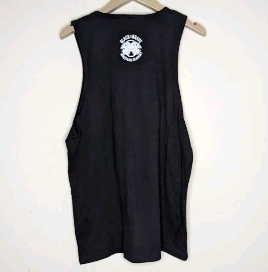 BLACK X BRAVE CROSSFIT JESUS TANK PRO WRESTLING ACADEMY SETH ROLLINS ...