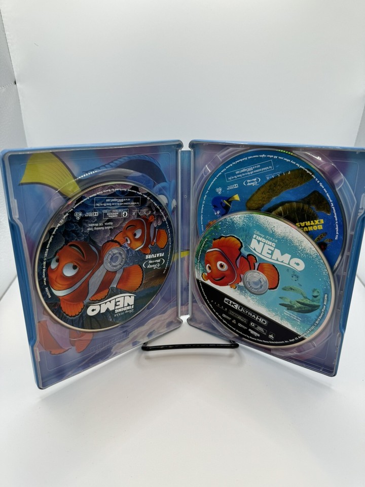 Finding Nemo 4K UHD & Blu-ray (OOP Disney Pixar Steelbook) | eBay