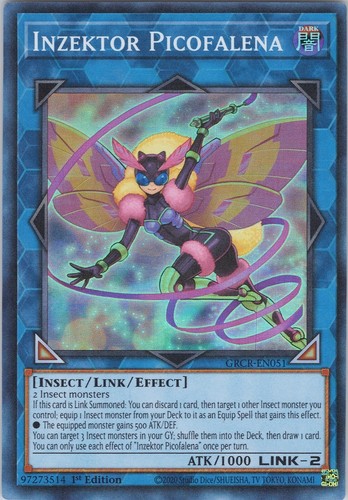 Inzektor Picofalena NM GRCR 1st The Grand Creators Yugioh | eBay